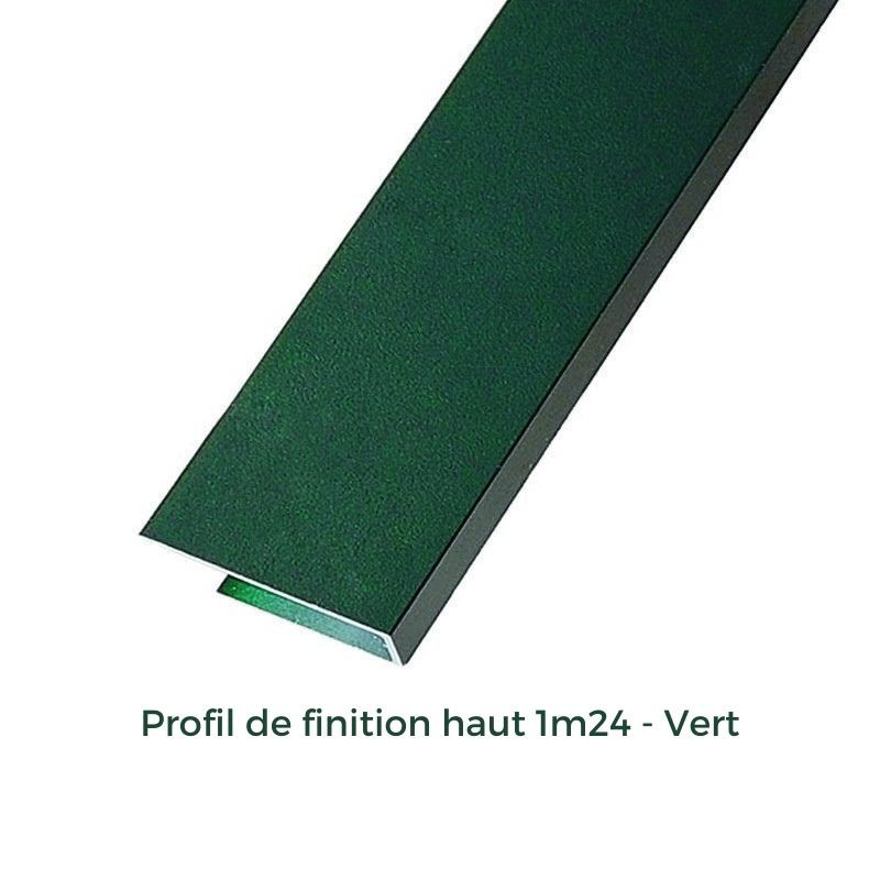Profil de Finition Haut 1m24 en Aluminium - Élégance et Durabilité